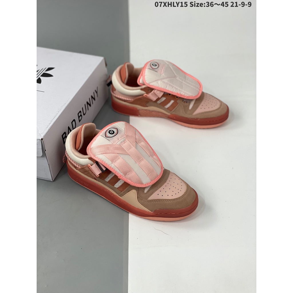♗۞☄Adidas [Normal] Bad Bunny X Adidas Forum 84 low Multi Color รองเท้า ...