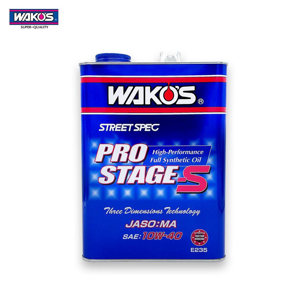 น้ำมันเครื่อง Wako's Engine Oil 10W-40 | Shopee Thailand