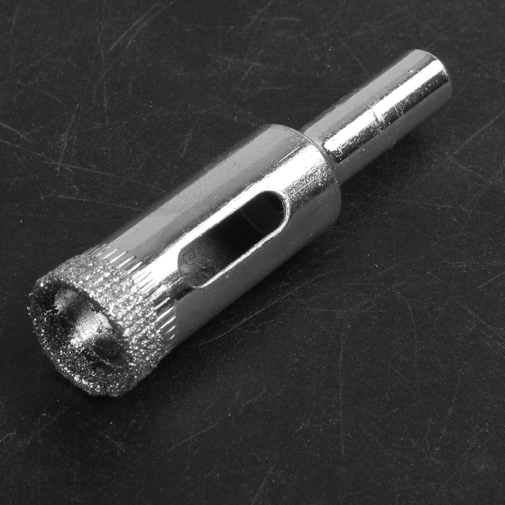12mm Diamond Tipped Metal Hole Saw Drill Bit for Ceramic Tile Glass ...