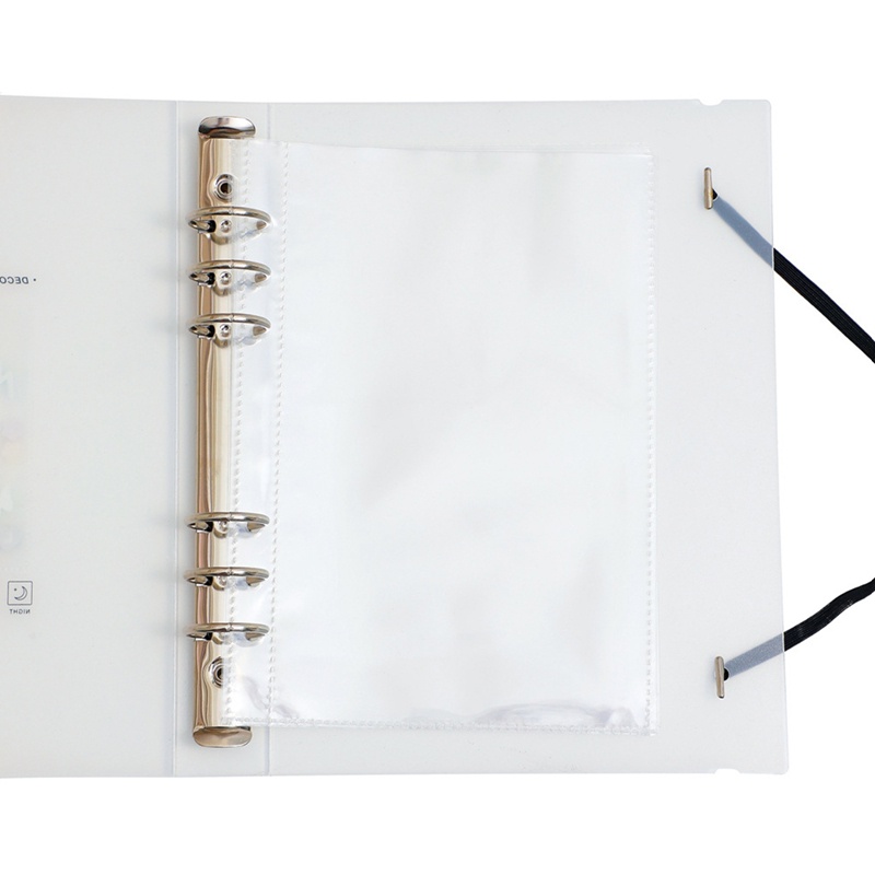 แพคเกจบัตรTransarent A5 Binder Storage Collect Book Ko hoto Card ...
