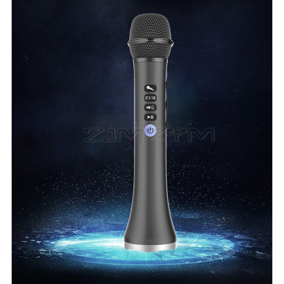 L-698 15W Portable Bluetooth Karaoke Microphone Wireless Professional ...