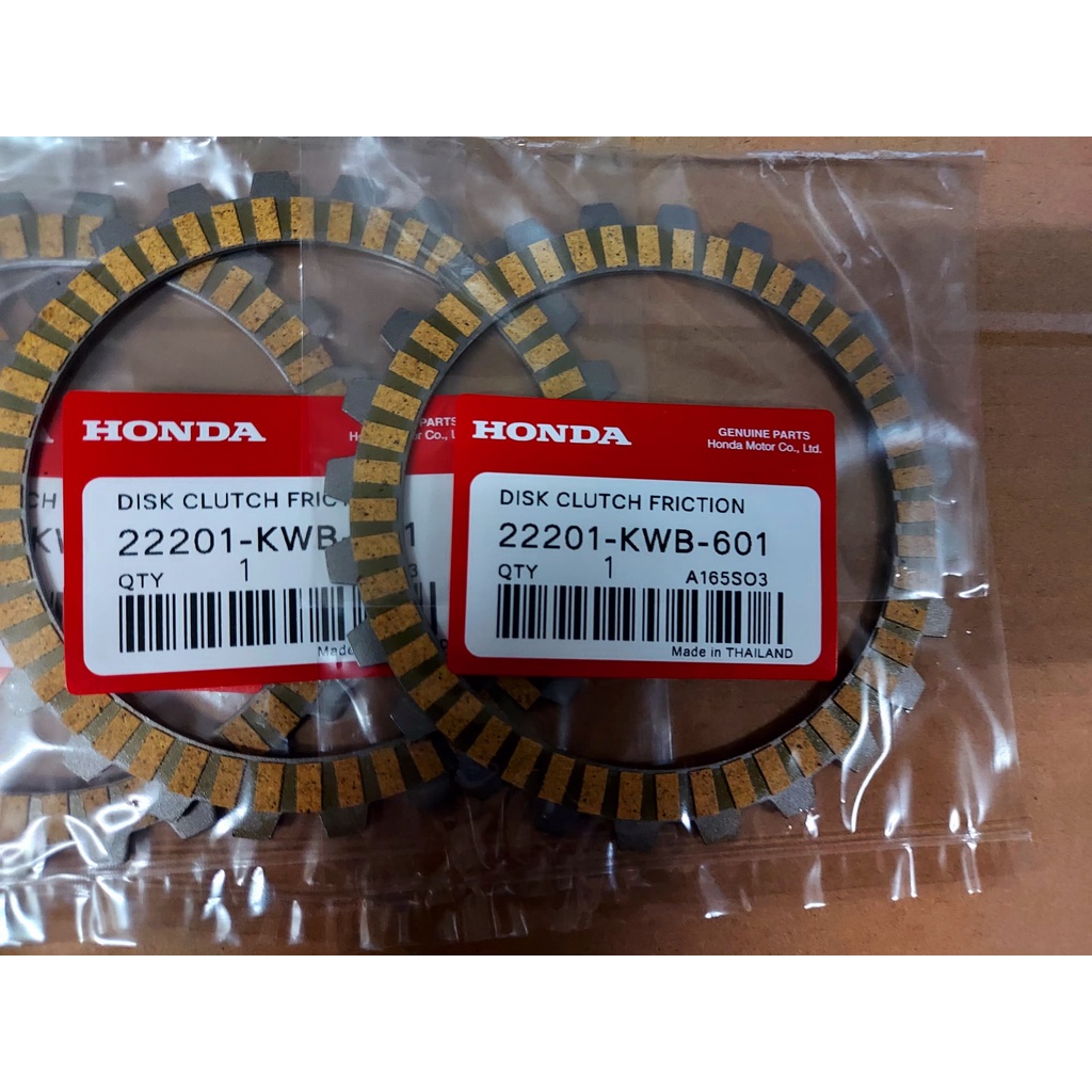 (WAVE110i-เก่า)แผ่นครัชเดิม แผ่นครัชอย่างดี(**ราคาต่อ1แผ่นครับ**) รุ่น ...