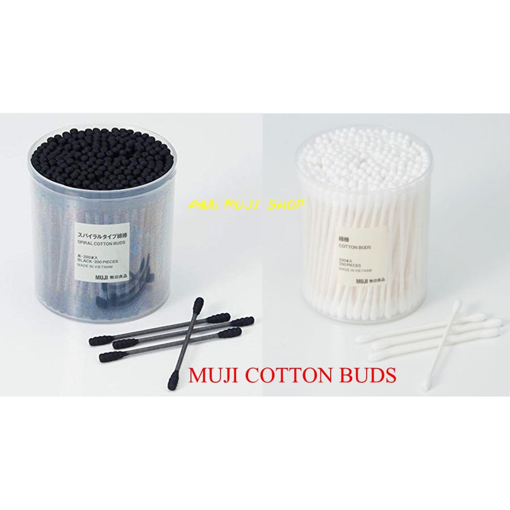 MUJI COTTON BUDS สำลีก้านคัตตอนบัต | Shopee Thailand