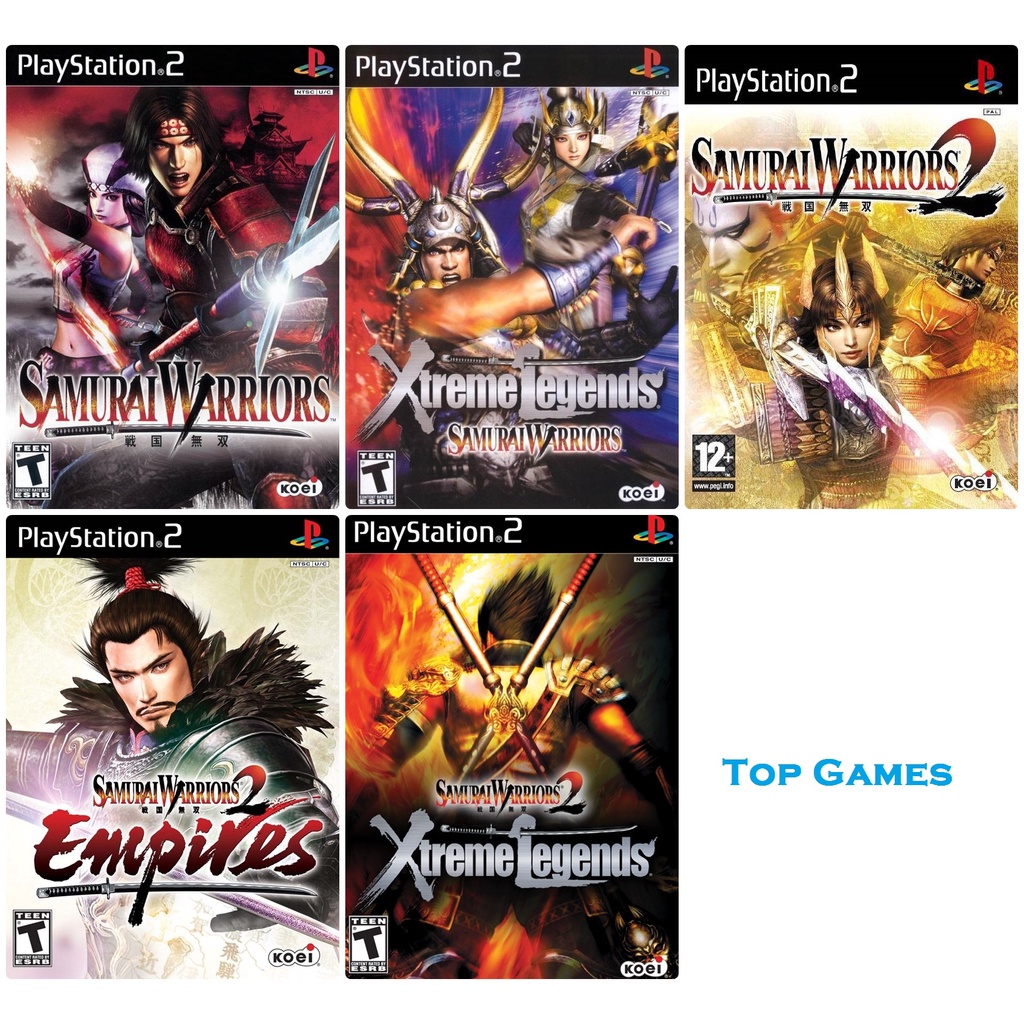 Samurai Warriors ทุกภาค PS2 ซามูไรวอริเออร์ Playstation 2 - yutakioff ...