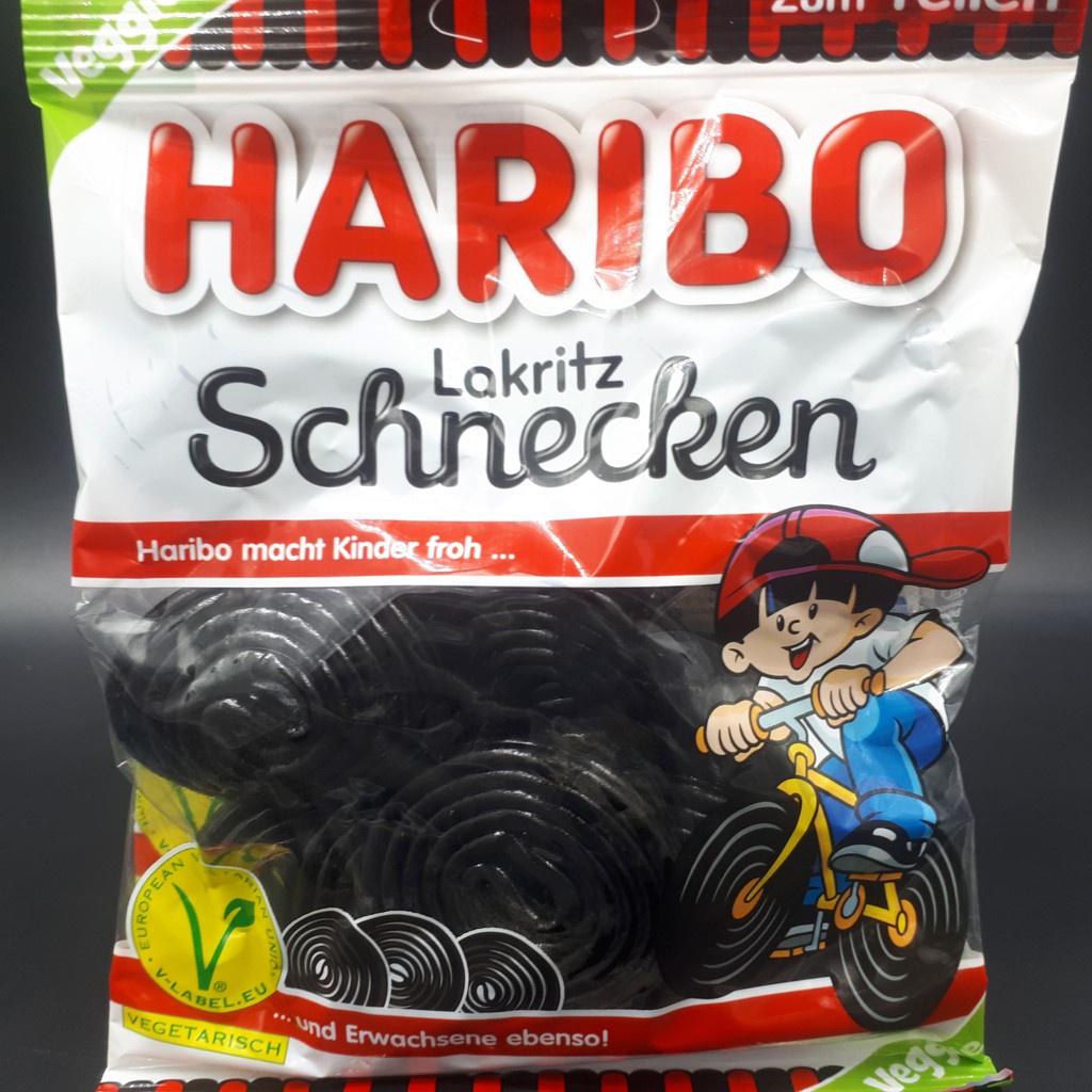 haribo Lakritz Schnecken 200g. ฮาริโบ ลัคริตซ์ ชเนคเกน 200กรัม ...
