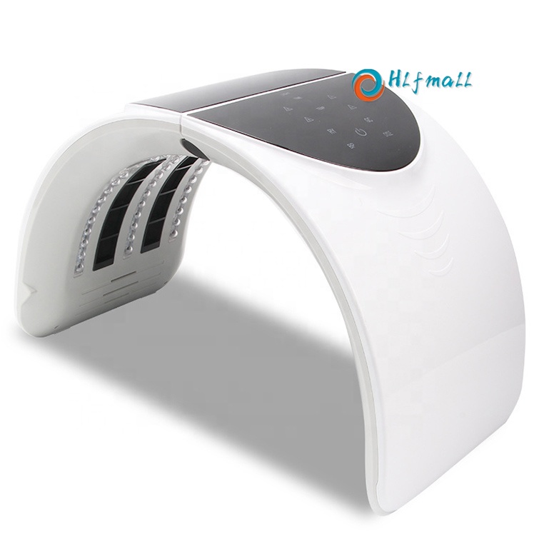Foldable Photon PDT Led Light Facial Mask Machine 7 Colors Acne ...