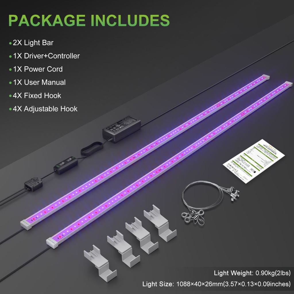 ส่งฟรี 1 คู่ MARS HYDRO UR45 UV-IR LED GROW LIGHT FOR UV IR SUPPLEMENT ...