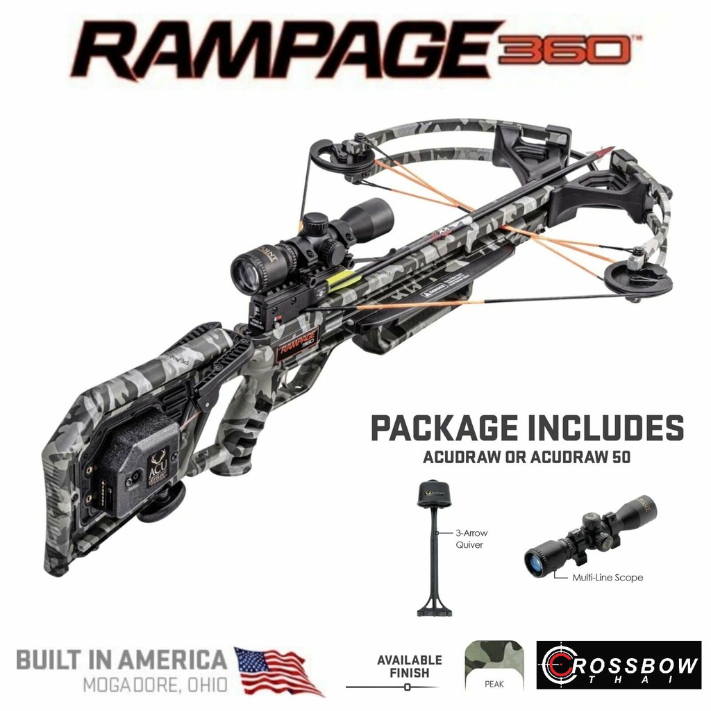 หน้าไม้ รุ่นWicked Ridge Rampage 360 By Tenpointcrossbows | Shopee Thailand