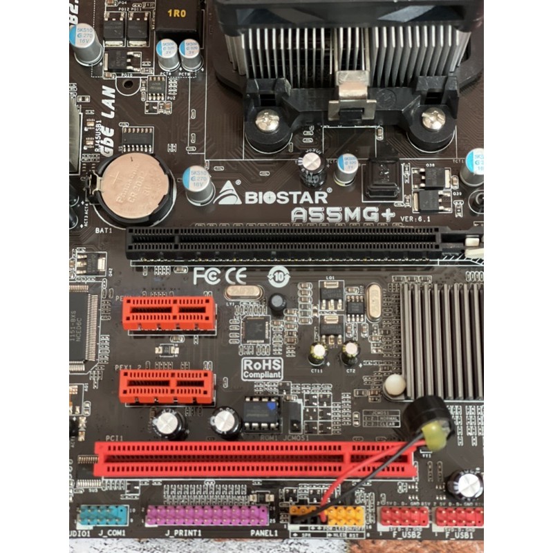 ชุดcpu4หัว + mb Cpu amd x4 651 4c/4t 3.0 ghz Mb fm1 biostar a55mg+ มีฝา ...