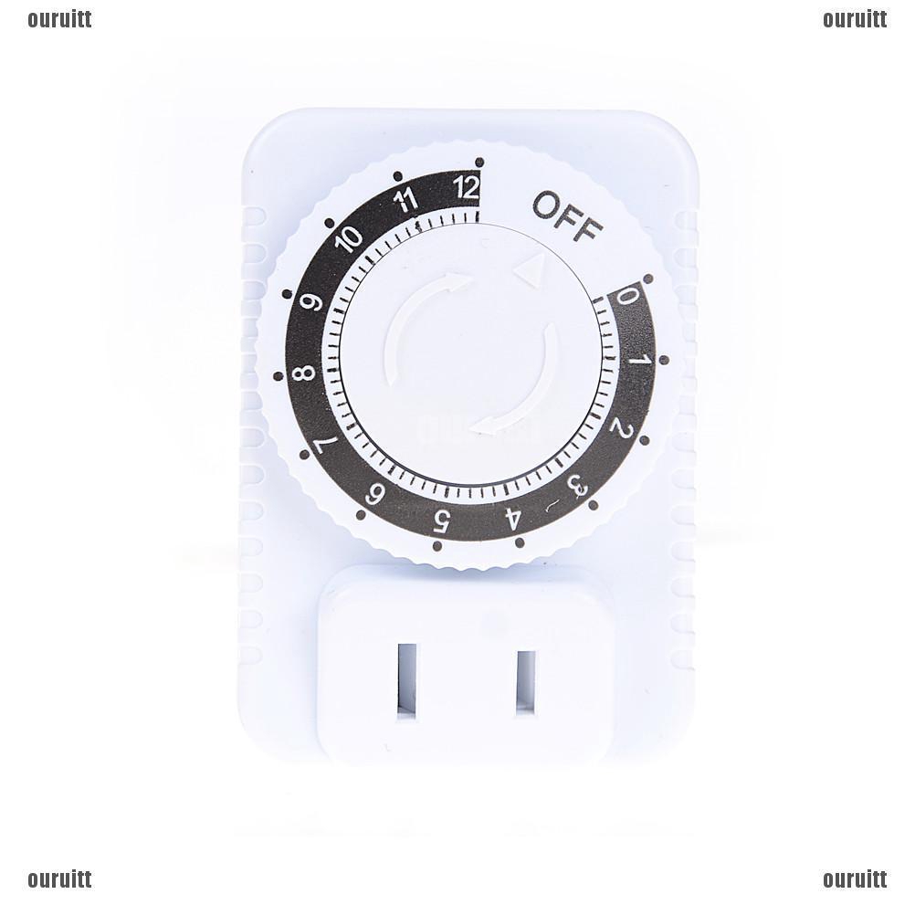 SP 12 Hour Timer Siwtch Electrical Mechanical Time Wall Plug Switch ...