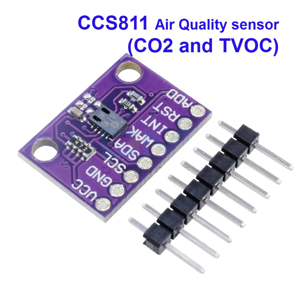 เซนเซอร์วัดคุณภาพอากาศ CCS811 Air Quality sensor (eCO2 and TVOC) | Shopee Thailand