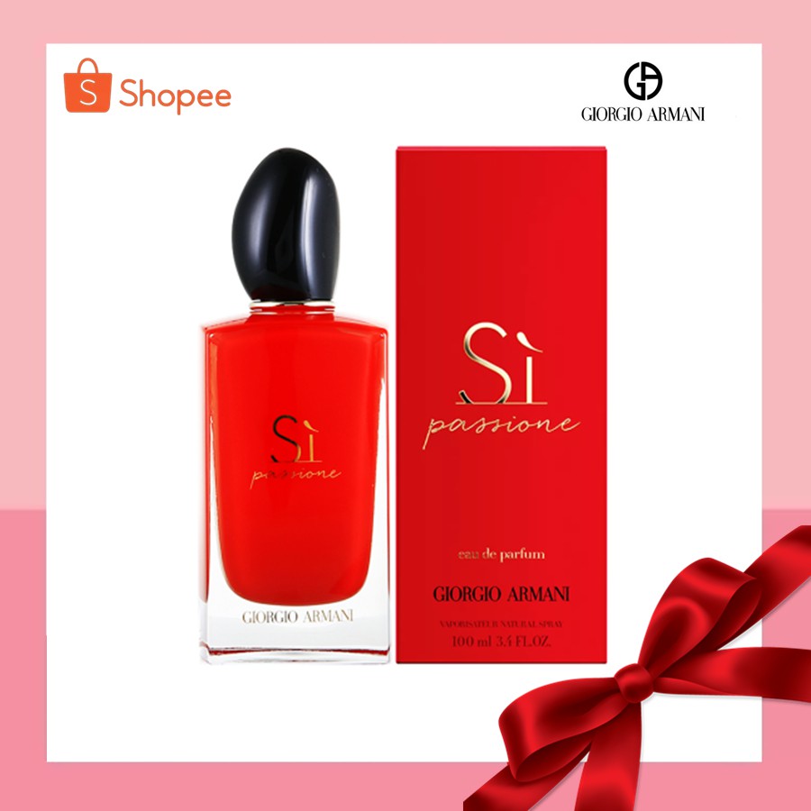 Armani Giorgio Armani Si Passione EDP "Floral Fruity" 100ml ????อาร์มา ...