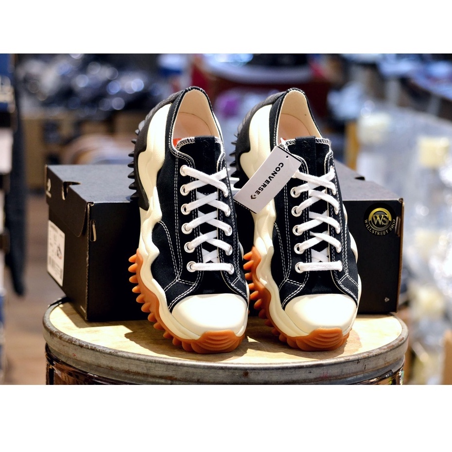 Converse Run Star Motion Canvas Platform - BlackWhiteEgret ...