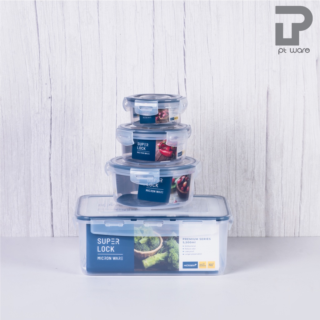 Superlock กล่องถนอมอาหาร กล่องเก็บอาหาร ฝาล็อคสูญญากาศ รุ่น Premium ...