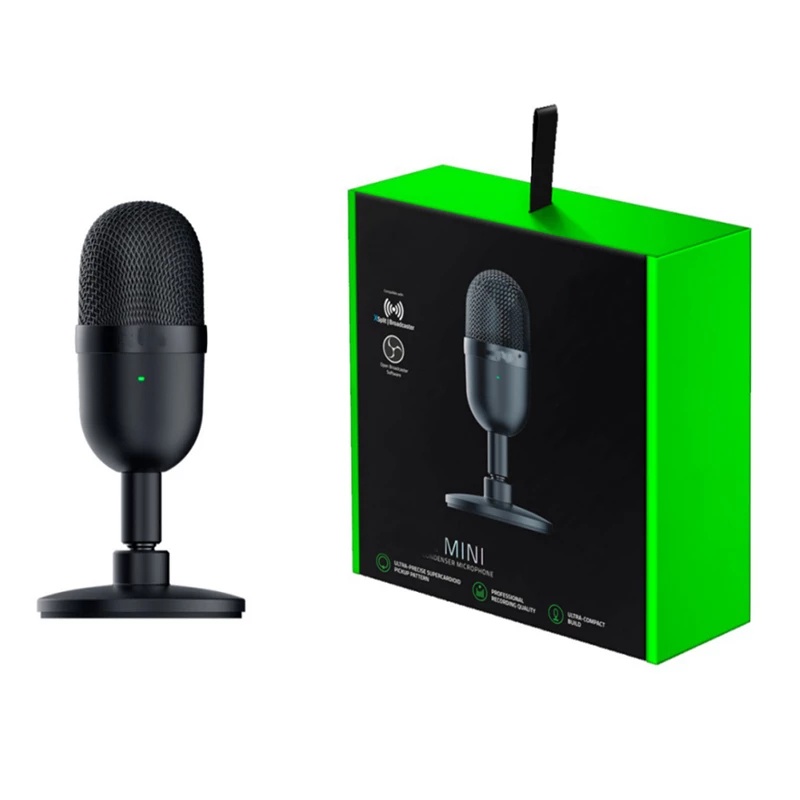 BRazer Seiren Mini USB Condenser Microphone Ultra-compact Streaming ...