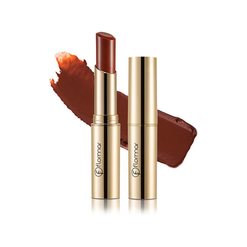 Turkish flormar gold tube dc29 lipstick dc37 matte black tube 208 กินดินสีส้มเคลือบลิปมะเขือเทศ ...