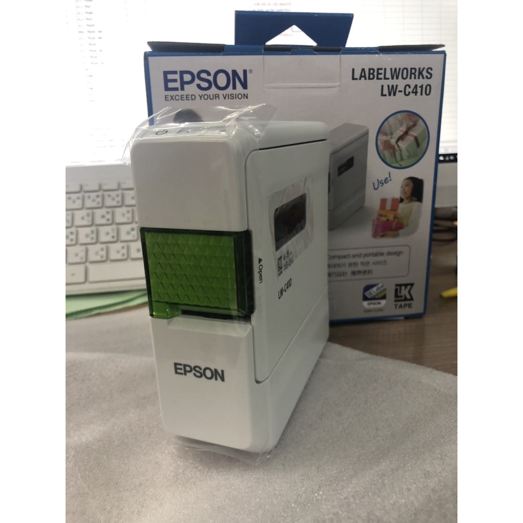 EPSON เครื่องสติ๊กเกอร์ LABELWORKS LW-C410 | Shopee Thailand