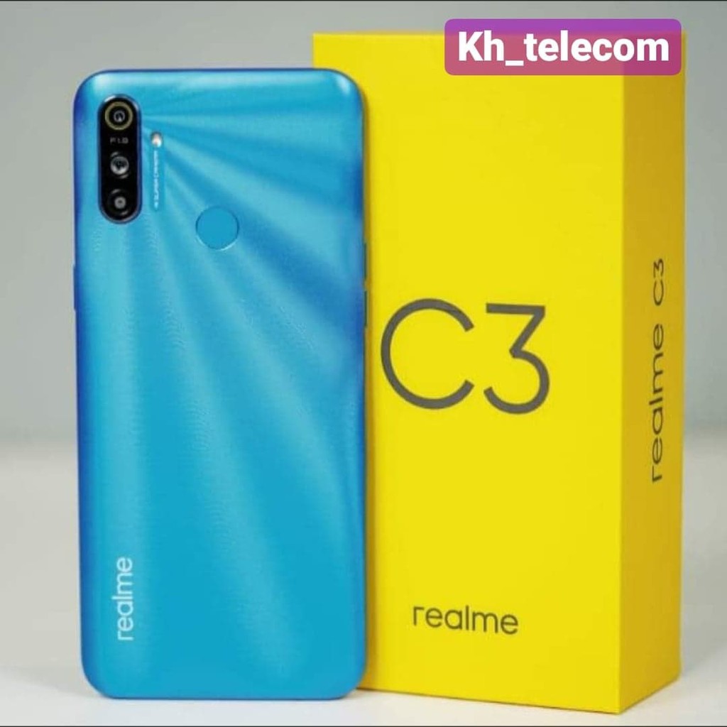 Realme C3 ตัวเล็ก สมาร์ทโฟน หน้าจอ6.5" Helio G70 Octa Core RAM3/ROM32GB ...