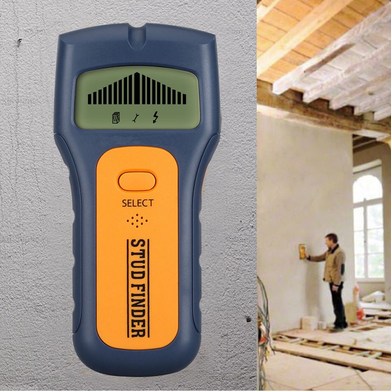 TH-210 3 in 1 Stud LCD Metal Center Finder with AC Live Wire Detector ...