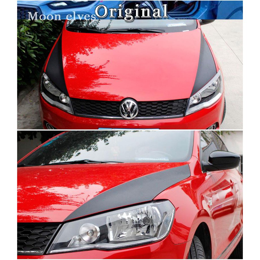 Volkswagen Jetta modified special car sticker car eyebrow sticker hood ...