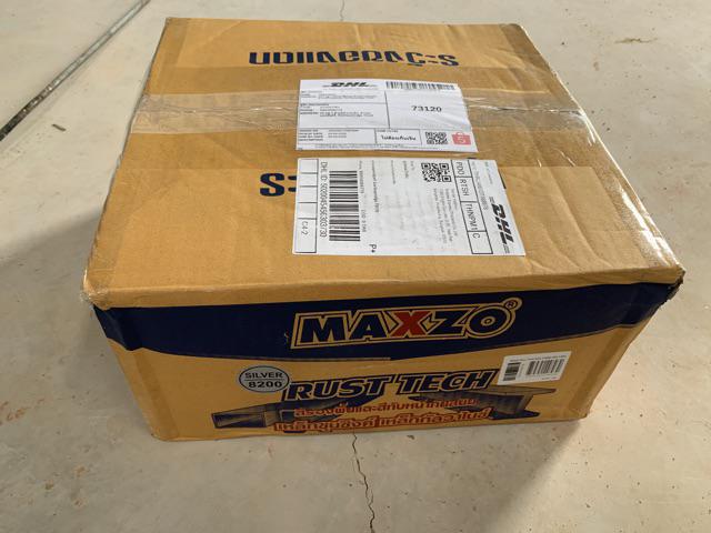 MAXZO Rust Tech สีทาเหล็ก 2 IN 1 สีกันสนิมและสีทับหน้า ในหนึ่งเดียว ...