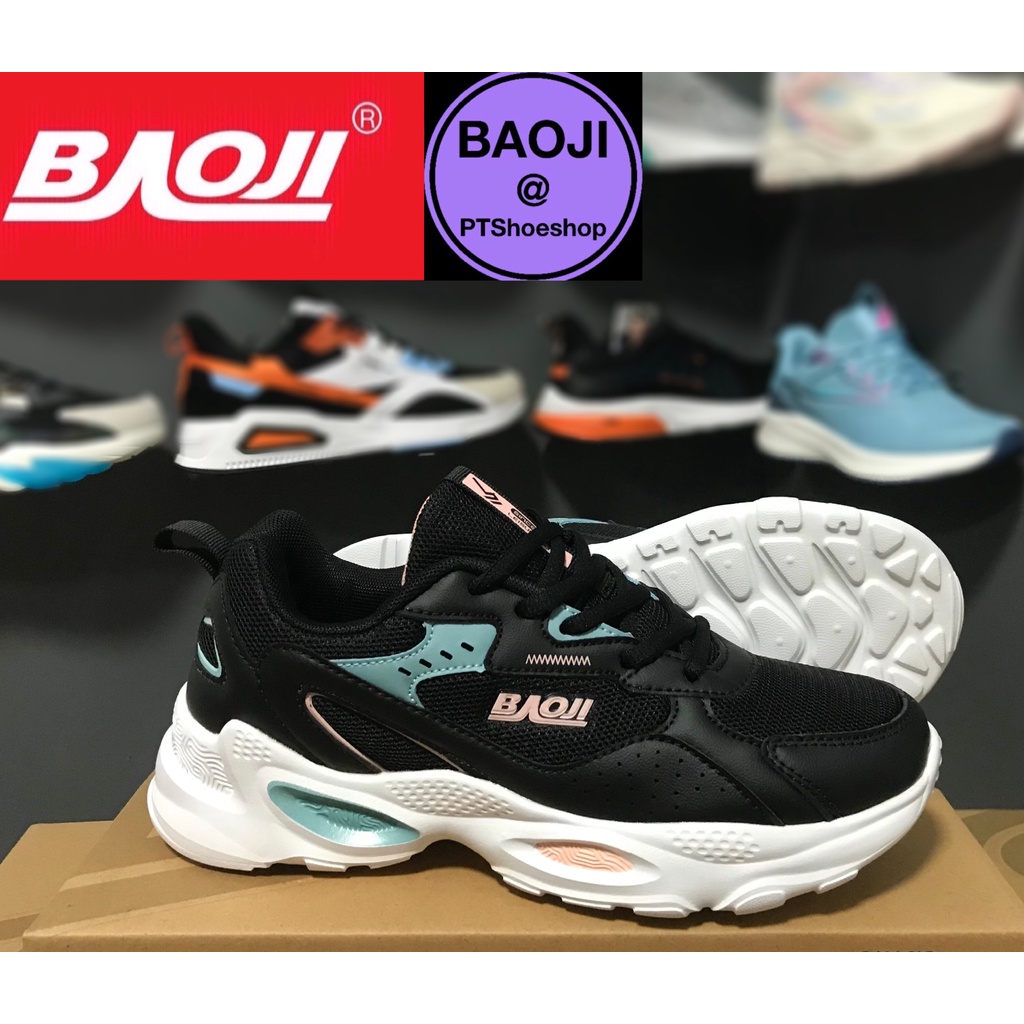 (Baojiลิขสิทธิ์แท้100)New Baoji 854น้ำหนักเบา ใส่สบาย เหมาะสำหรับใส่ออกกำลังกาย วิ่ง ลำลอง(สีเทา ...