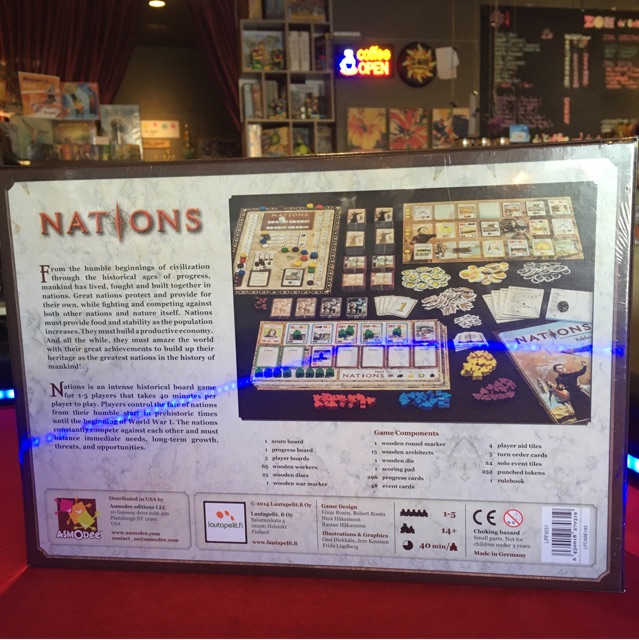 Nations Boardgame (Civilization building and deep strategy ...
