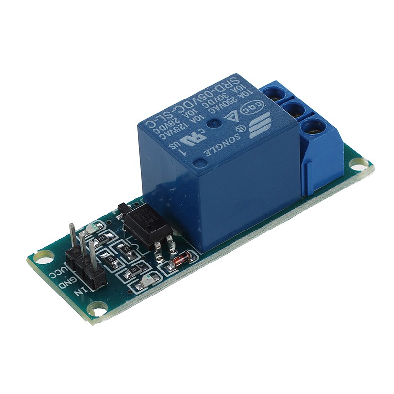บอร์ดโมดูลรีเลย์ช่องสัญญาณ 5 V Active Low 1 Channel Arduino Pic Avr Mcu ...