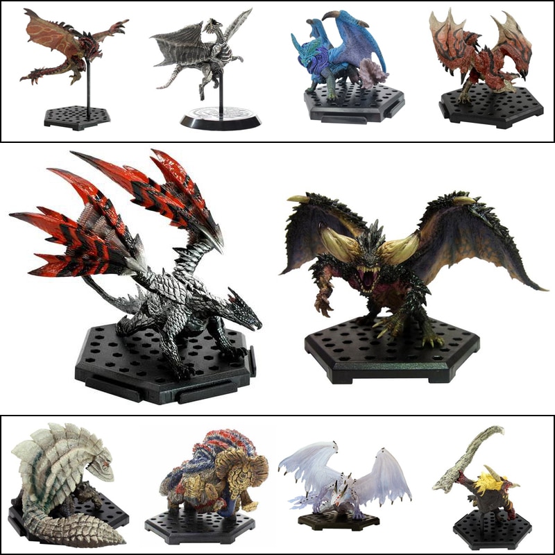 Monster Hunter World PS4 game limited PVC models dragon action figure ...