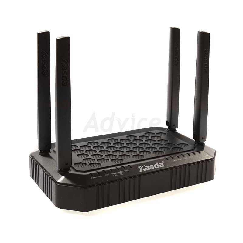 VDSL Modem Router KASDA (KW62293) Wireless AC1200 Dual Band (Lifetime ...