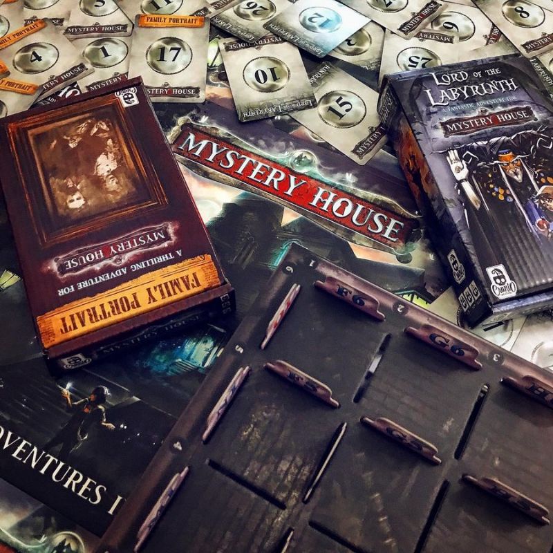 Mystery House board game มือ2 ใส่ซองครบ ยกเว้นตัว expansion - vitoonav ...