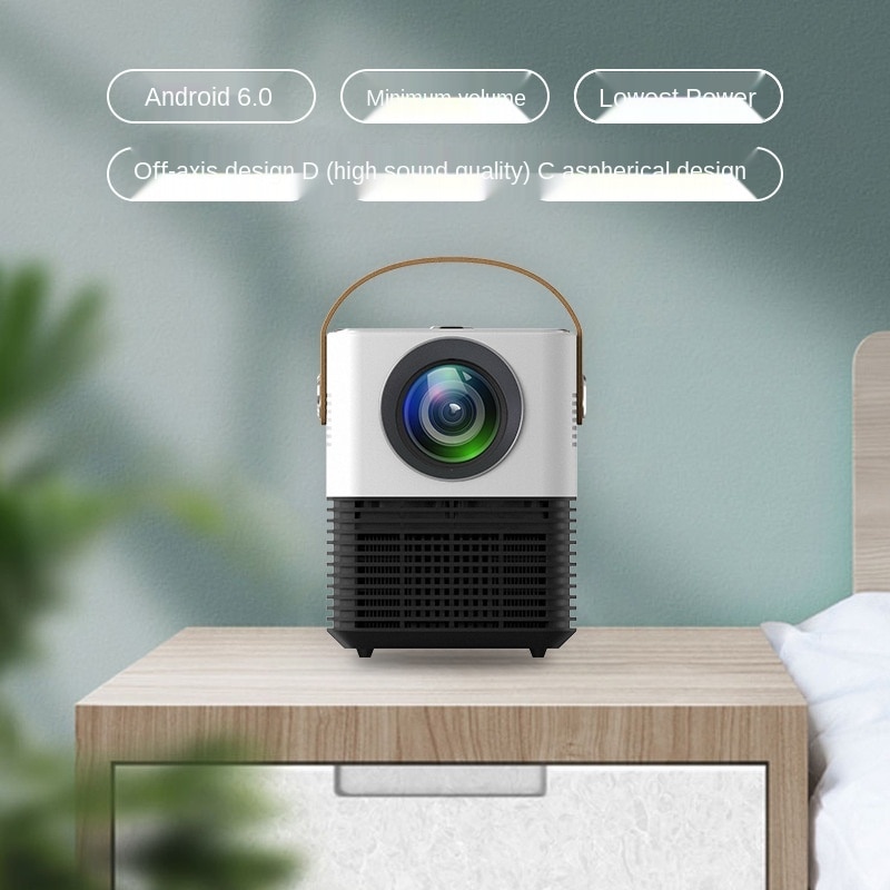 ปีอย่างเป็นทางการC2HD บ้านโปรเจ็กเตอร์ ขนาดเล็กแบบพกพาขนาดเล็ก1080ไร้ ...