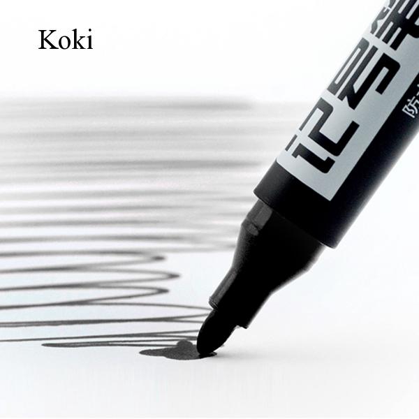 Koki 10pcs Fade Resistant Bullet Tip Permanent Markers Pen Set for ...