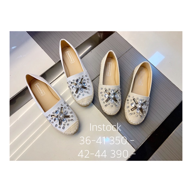 Size 36-41 | Diamond blink blink by Cheeryfull รองเท้าผู้หญิง คัทชูผ้า ...
