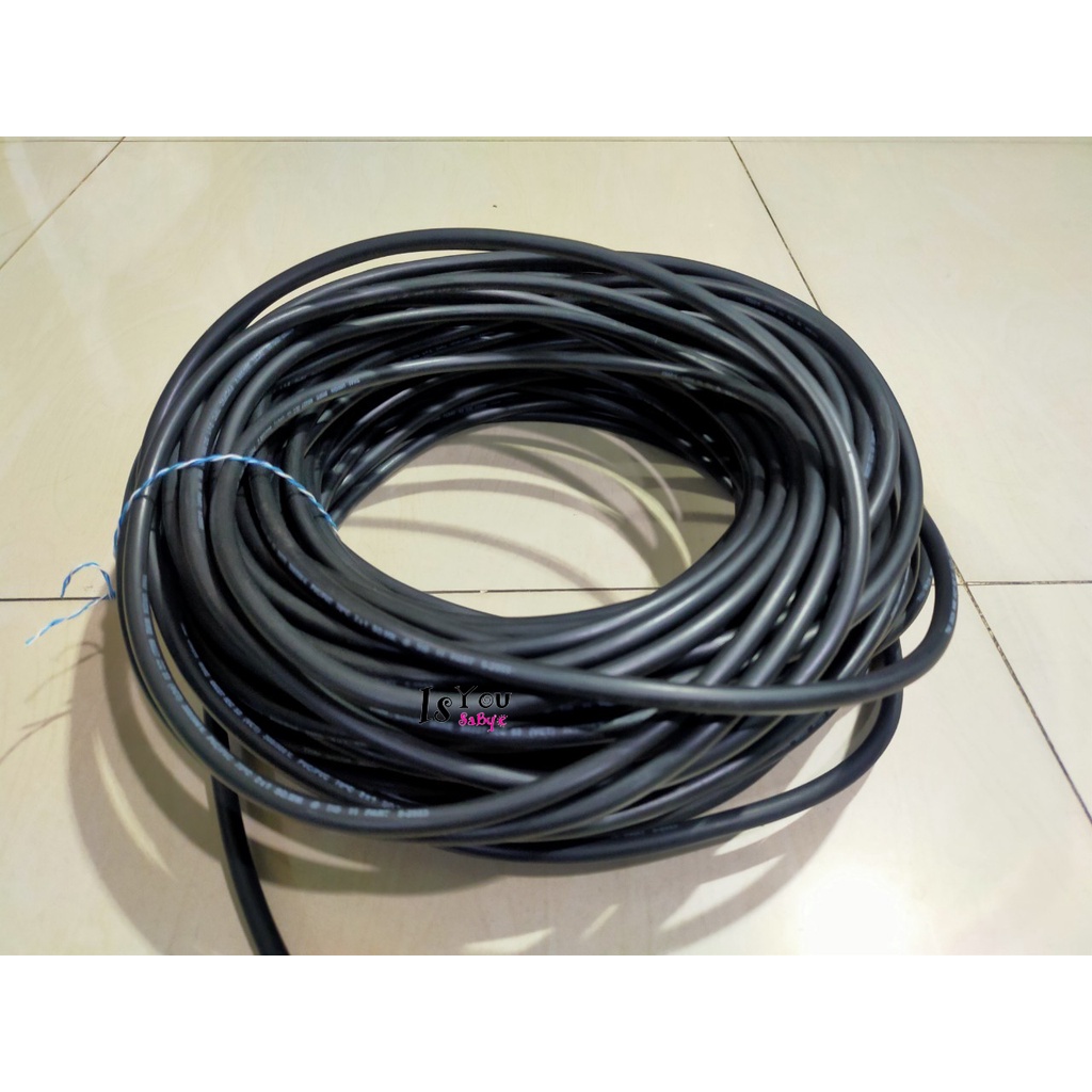 สายไฟ THAI UNION WIRE สายVCT ขายแบ่งเมตร ขนาด 2x1 Sqmm รองรับกระแสไฟฟ้า ...