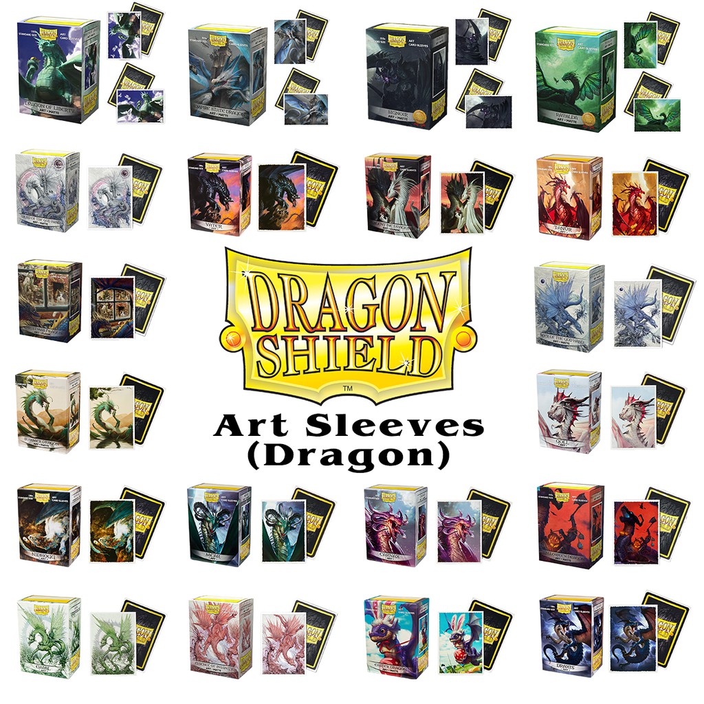 Dragon Set Dragon Shield Sleeves Art - pjstore.th - ThaiPick