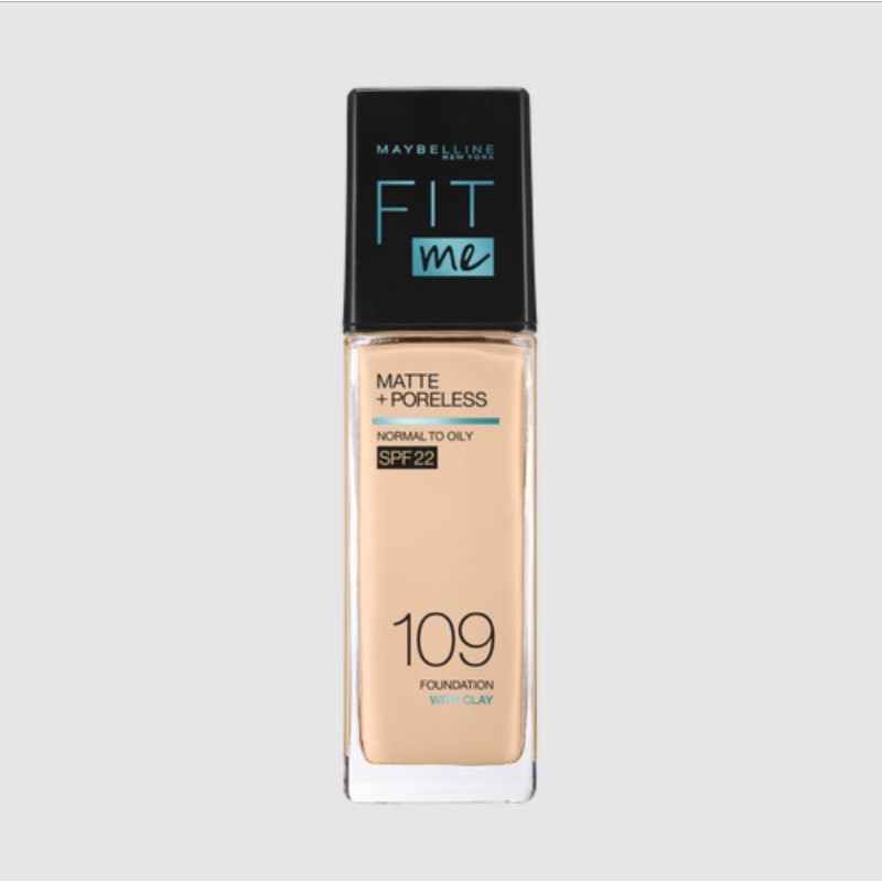 maybelline fit me matte poreless #109 | Shopee Thailand
