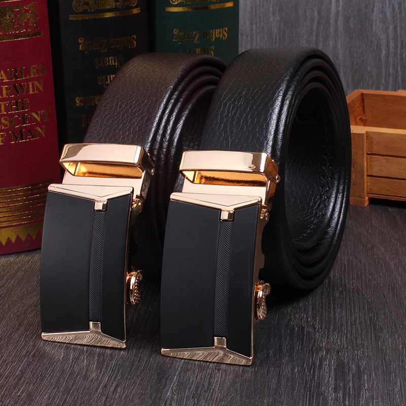 Ready stock Two-layer leather belt casual business leather men's belt ...