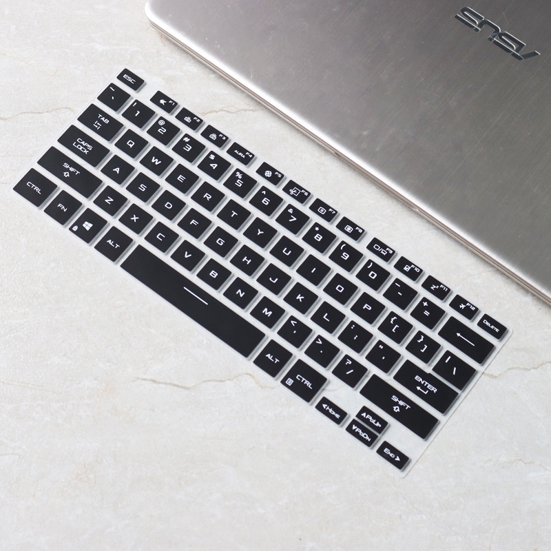 Silicone Laptop Keyboard Cover Skin Protector For Asus Tuf Dash F15 Fx516p Fx516pm Fx516pr Fx516