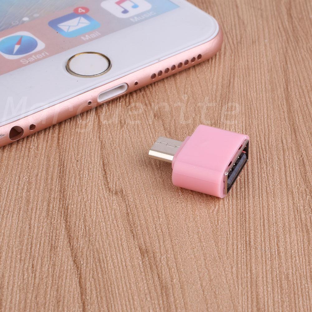 dz HOT อะแดปเตอร์ แปลงสัญญาณ Micro USB Male to USB 2.0 Female สำหรับ ...