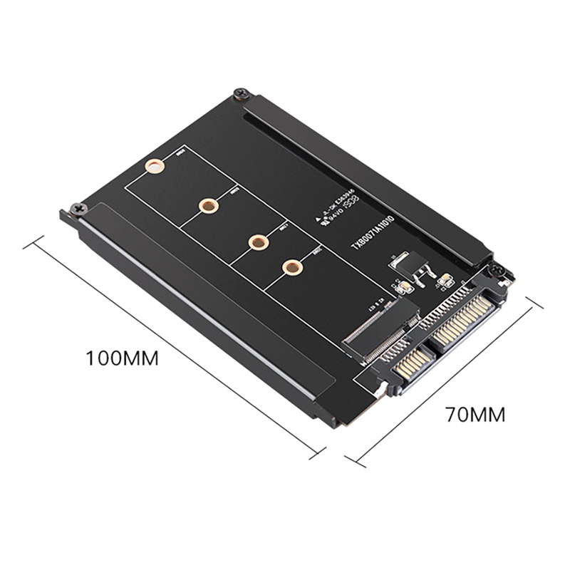 M.2 to SATA3.0 Expansion Card Bkey Adapter SSD Solid State Drive ...