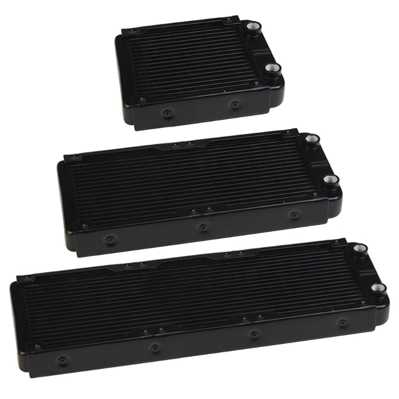 G1/4" Copper Radiator 18 Pipe Heat Exchanger Radiator for Computer PC ...