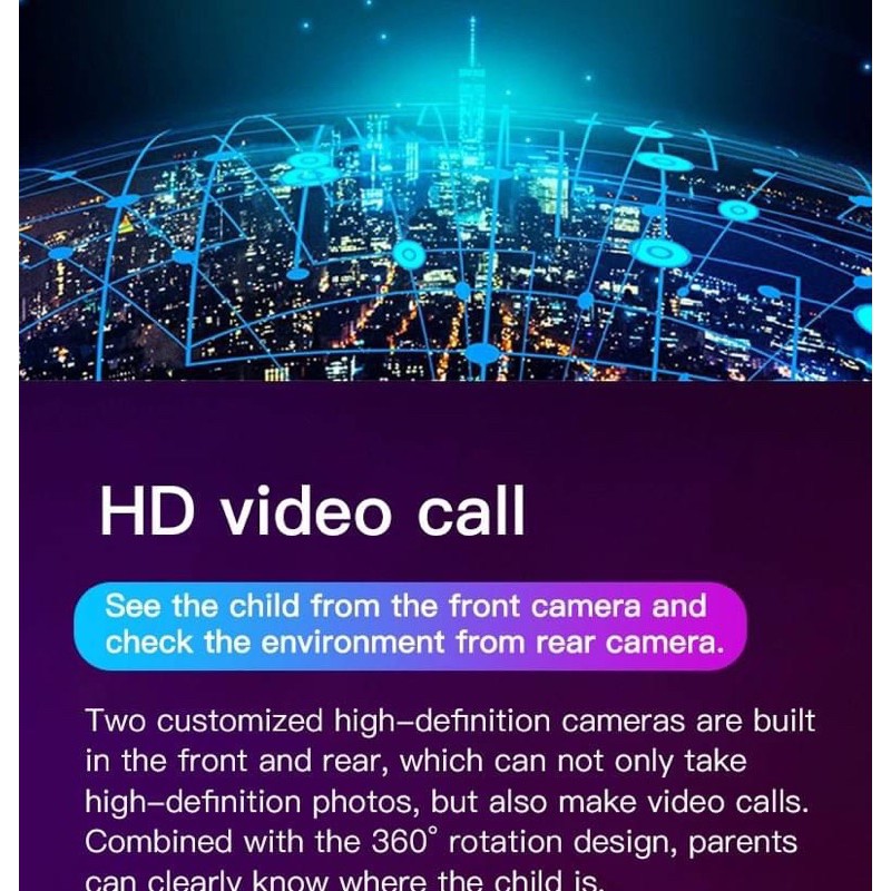 Vdo call line นาฬิกา Smart watch kids รุ่น T12 ของแท้ มีประกัน 1 ปี - o ...