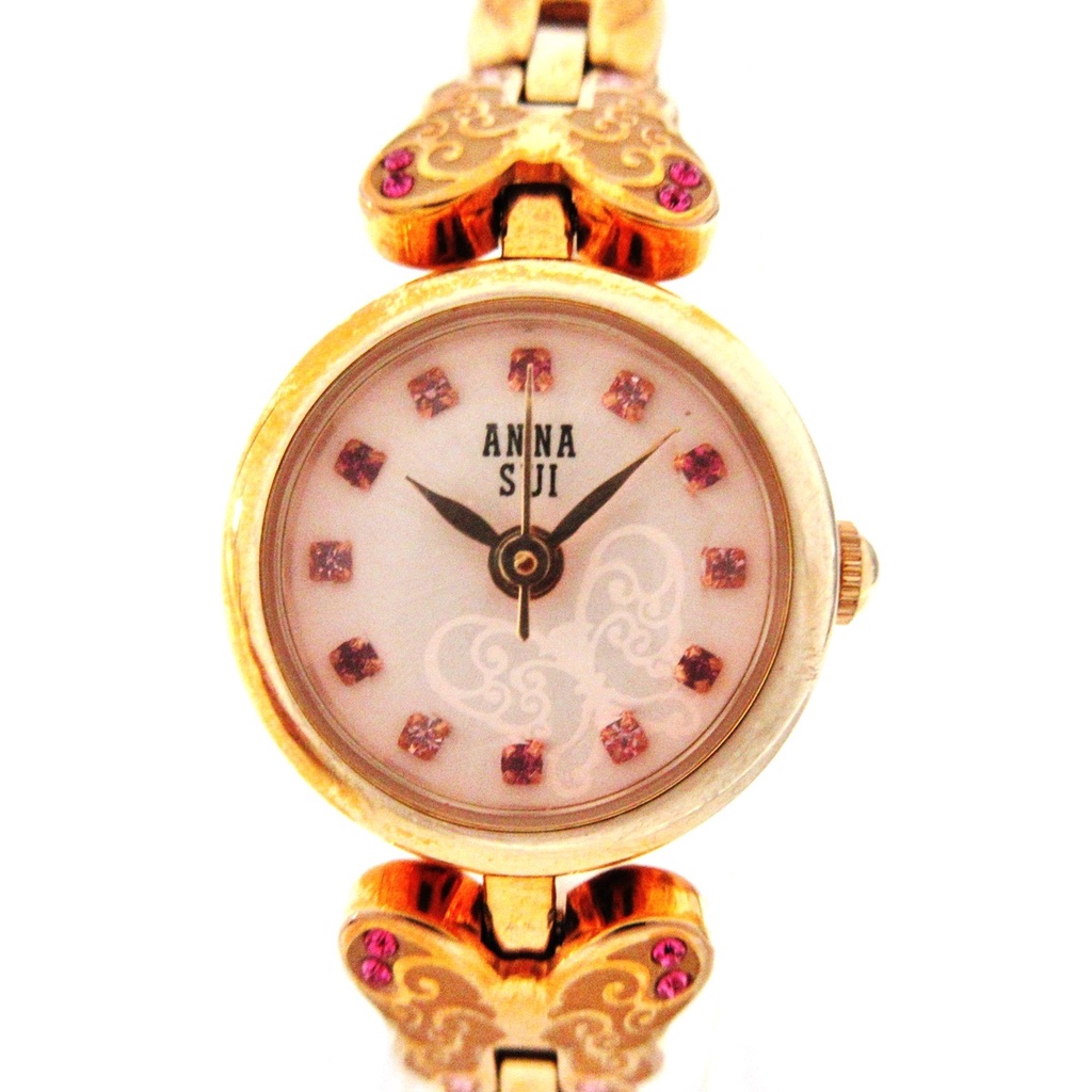สินค้ามือสอง ANNA SUI นาฬิกา Watch Anna pink Light Brandear ...