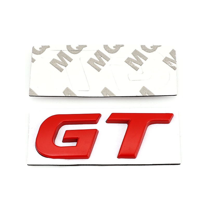 GT Car Sticker Badge Emblem Decals for Peugeot Hyundai GT BMW X6 X5 KIA ...