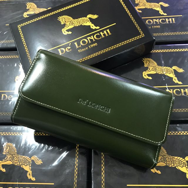 กระเป๋าสตางค์ De'Lonchi หนังแท้ พร้อมกล่อง - glofza_1 - ThaiPick