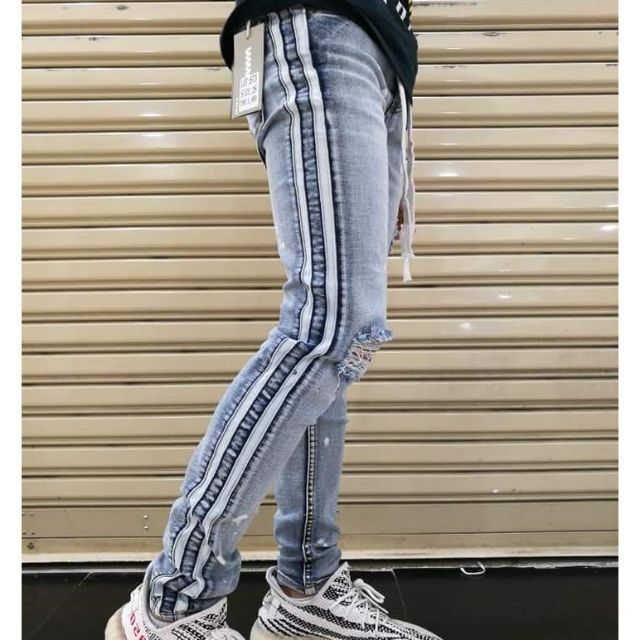 Amiri Style Track Jeans รุ่นใหม่สะบัดสี !! | Shopee Thailand