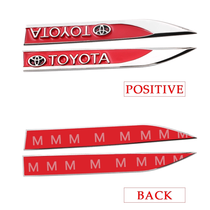 2 Pcs for Toyota Corolla Chr Auris Rav4 Yaris Avensis Car Side Body ...