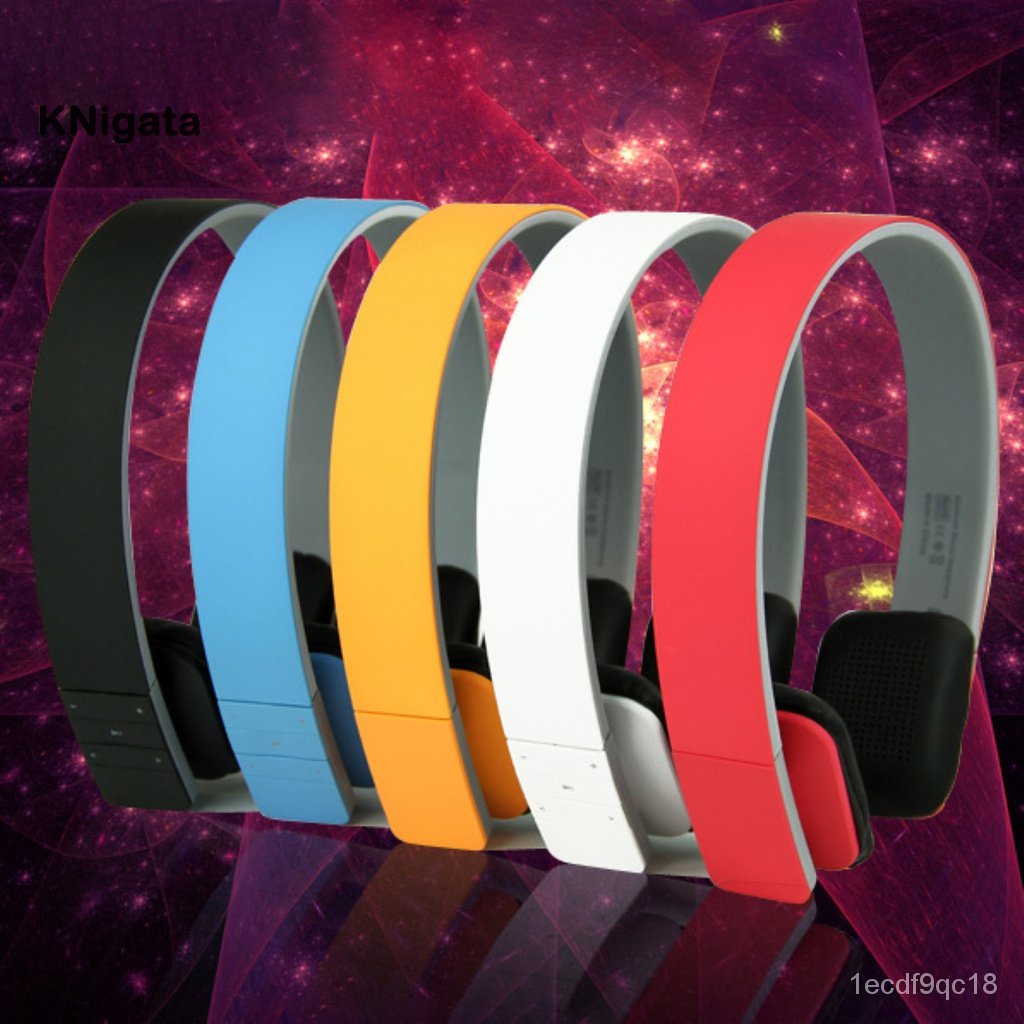 relaxKN LC 8200 Retractable Adjustable Wireless Bluetooth Headphone ...