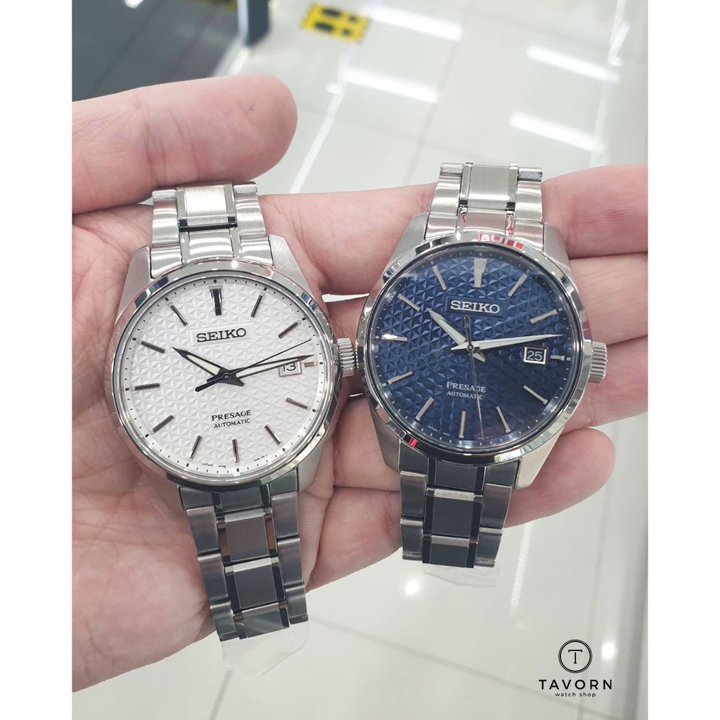 นาฬิกา SEIKO Presage Sharp Edged Series รุ่น SPB165 / SRP167 ...